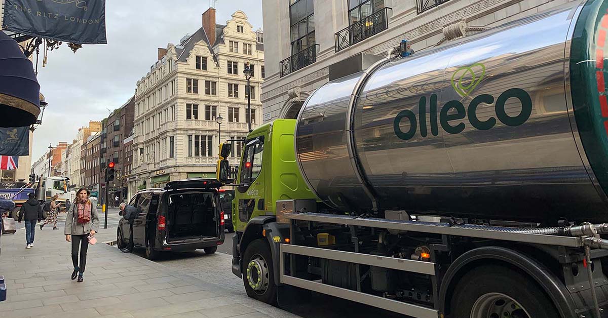 OilSense | Bulk used cooking oil storage | Olleco